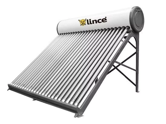 TERMOTANQUE SOLAR LINCE 200 LTS - ACERO GALVANIZADO - INCLUYE: TANQUE ...